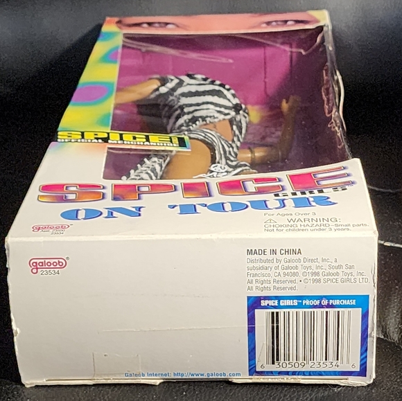 Galoob | Toys | Galoob Spice Girls On Tour Doll Melanie Brown Scary ...